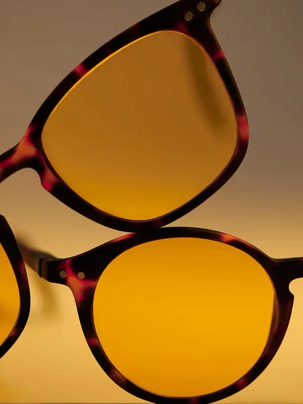 IZIPIZI Goodnight Round Frame Eyeglasses - #d Tortoise