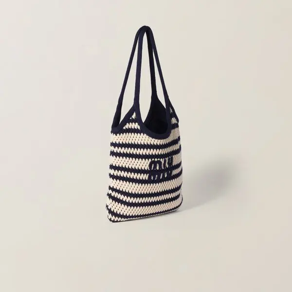 Miu Miu Ivy Crochet Tote Bag