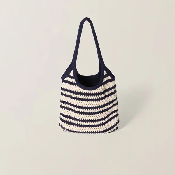 Miu Miu Ivy Crochet Tote Bag