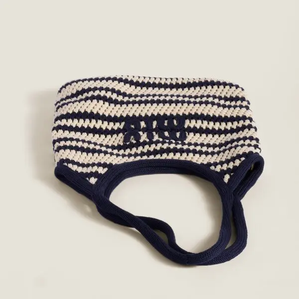Miu Miu Ivy Crochet Tote Bag