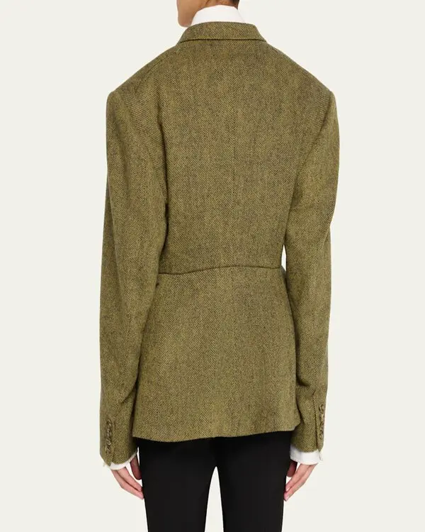 HODAKOVA Reworked Shoulder Blazer