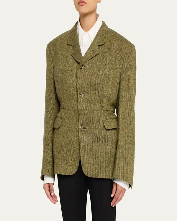 HODAKOVA Reworked Shoulder Blazer