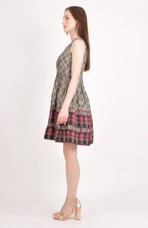 RAAS Hazel Ajrakh Print Mini Dress