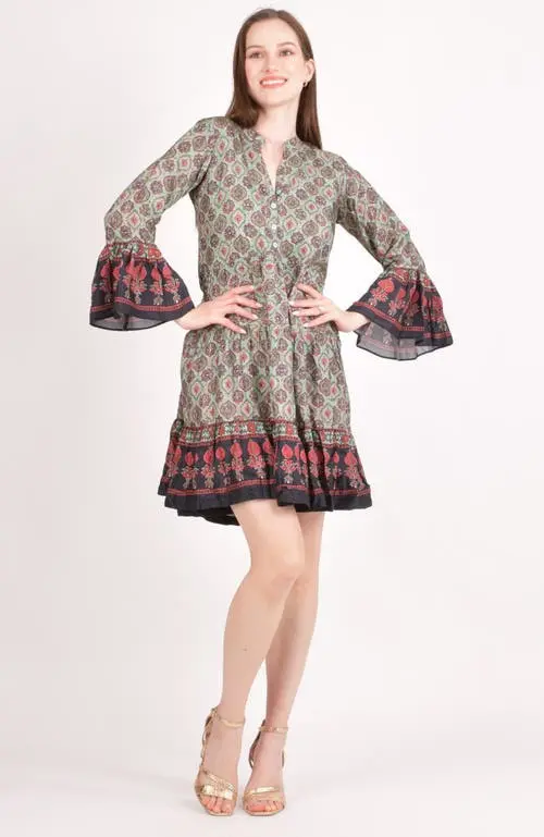 RAAS Juniper Ajrakh Print Mini Dress