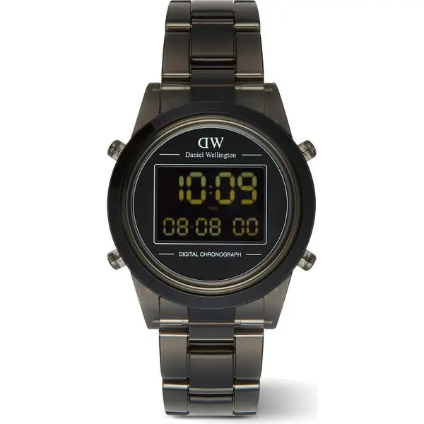 DANIEL WELLINGTON Digital Bracelet Watch - Transparent Dark Grey