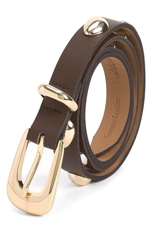 Ettika Studded Leather Belt