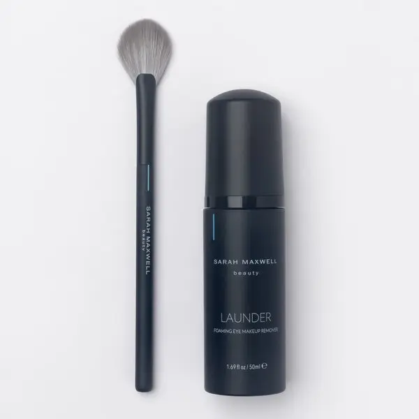 SARAH MAXWELL BEAUTY Launder Eye Makeup Remover & Brush Set - None