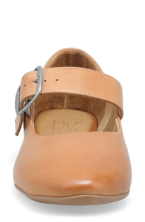 Miz Mooz Kaity Mary Jane Flat - Brandy