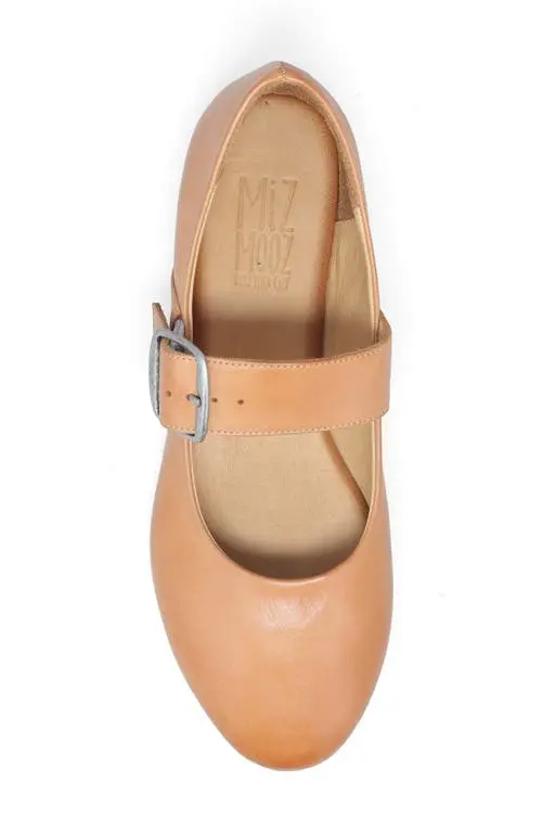 Miz Mooz Kaity Mary Jane Flat - Brandy