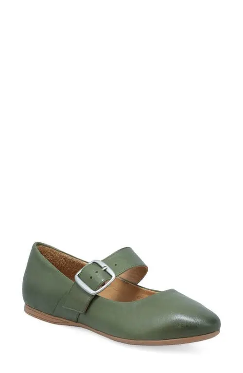 Miz Mooz Kaity Mary Jane Flat - Olive