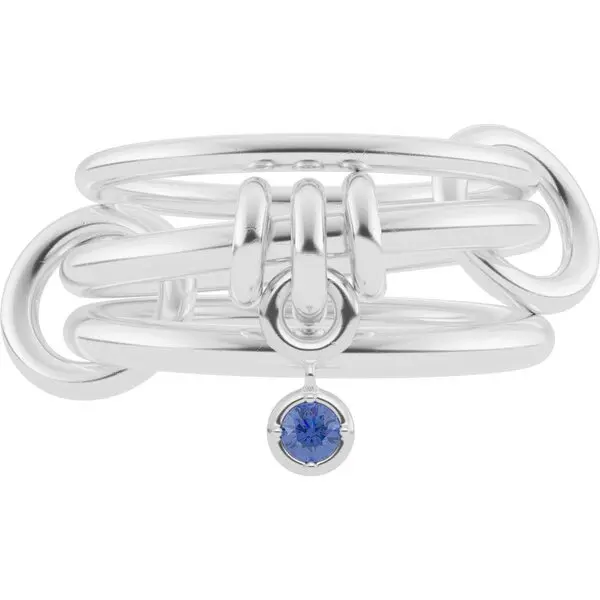 SPINELLI KILCOLLIN Piera Linked Rings - Silver