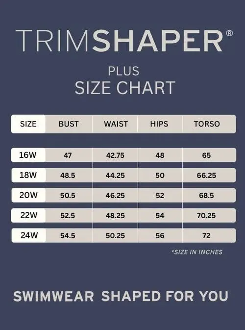 TRIMSHAPER Mid-rise Swim Skort - Black