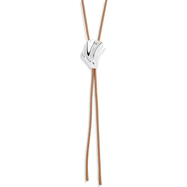 Jenny Bird Lydia Bolo Tie - High Polish Silver