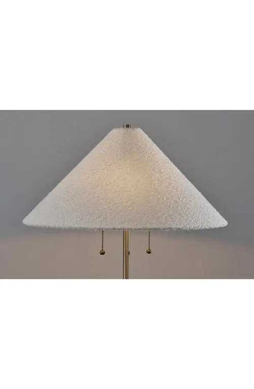 ADESSO Waylon Floor Lamp - White