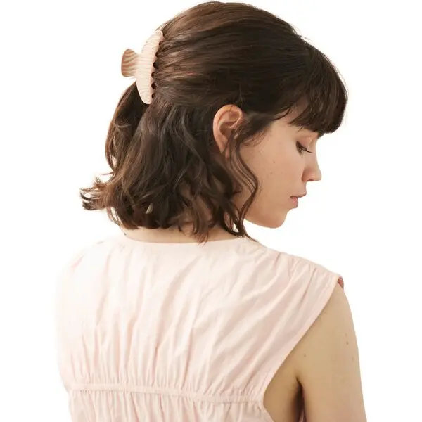 Alexandre De Paris Sauvage Claw Clip - Pink