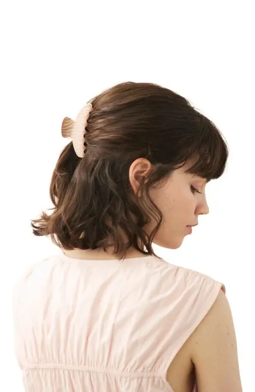 Alexandre De Paris Sauvage Claw Clip - Pink
