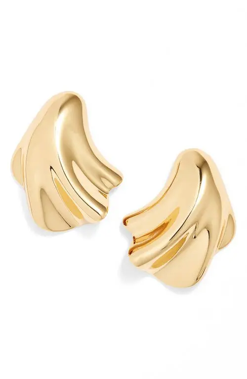 Jenny Bird Lydia Statement Earrings - High Polish Gold