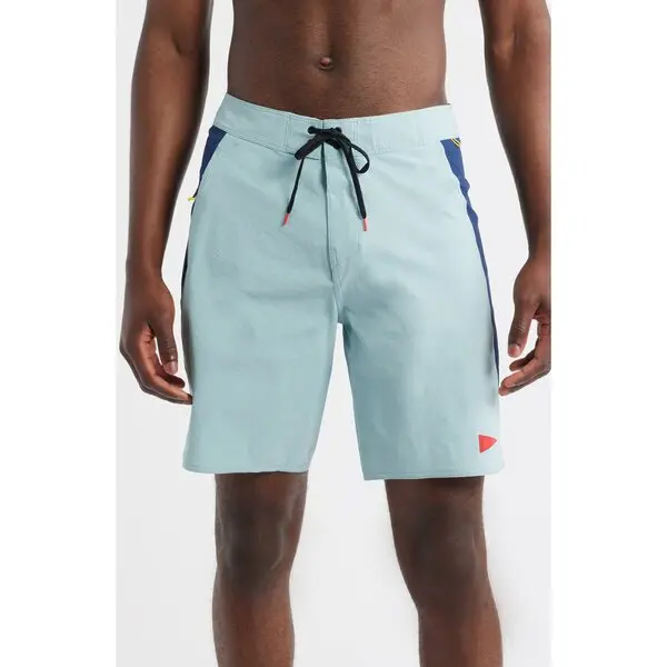 FLORENCE Cordura Airtex Board Shorts - Light Blue