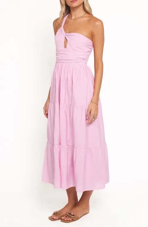 PETAL & PUP One-shoulder Maxi Dress