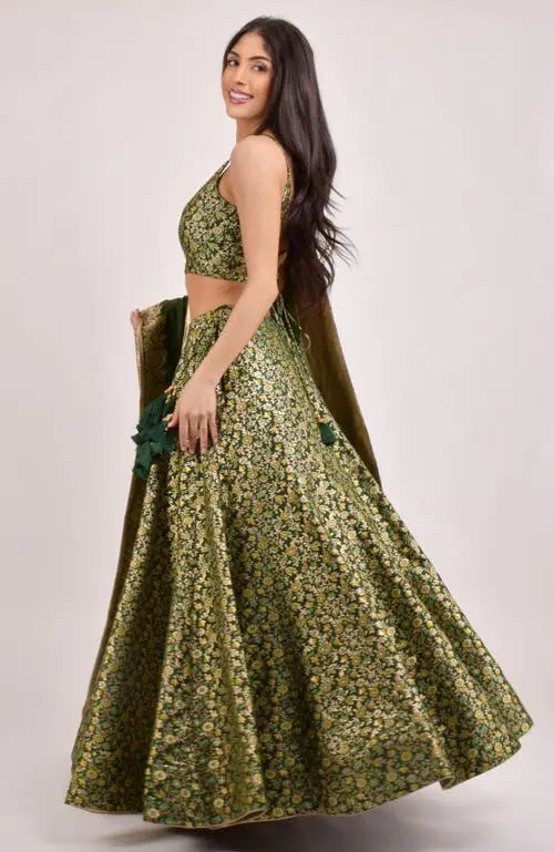 RAAS Banarasi Lehenga Choli Set