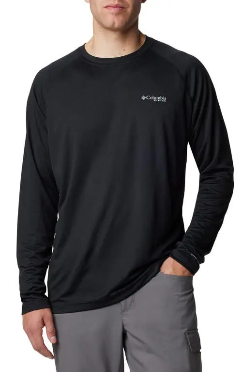 Columbia Pfg Solar Stream™ Long Sleeve Performance T-shirt - Black