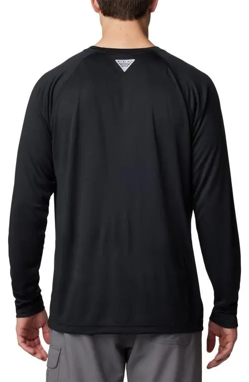 Columbia Pfg Solar Stream™ Long Sleeve Performance T-shirt - Black