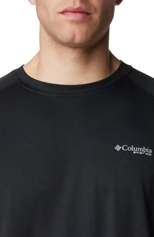 Columbia Pfg Solar Stream™ Long Sleeve Performance T-shirt - Black