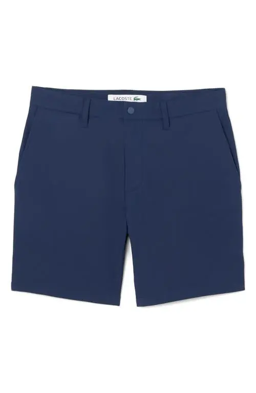 Lacoste Slim Fit Commuter Shorts - Navy Blue