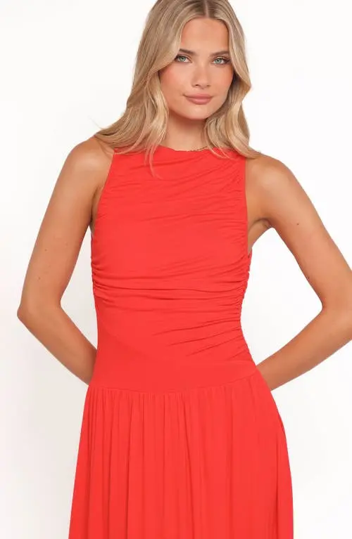 PETAL & PUP Shirley A-line Dress - Red