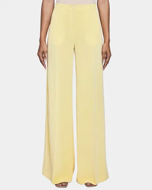 Santorelli Lily Wide Leg Pants With Pockets