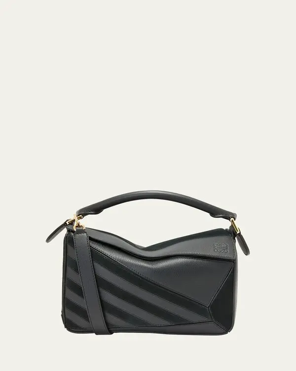Loewe Puzzle Small Top-handle Bag - Black