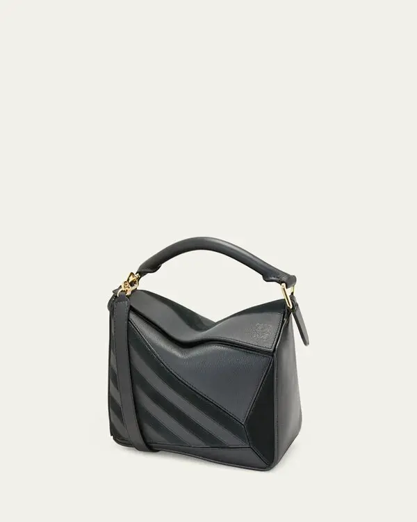 Loewe Puzzle Small Top-handle Bag - Black
