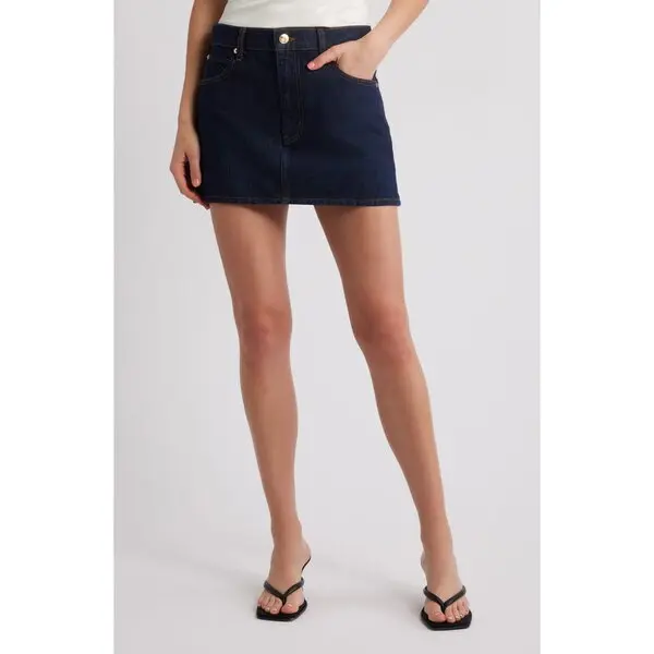 FRAME The Denim Miniskirt