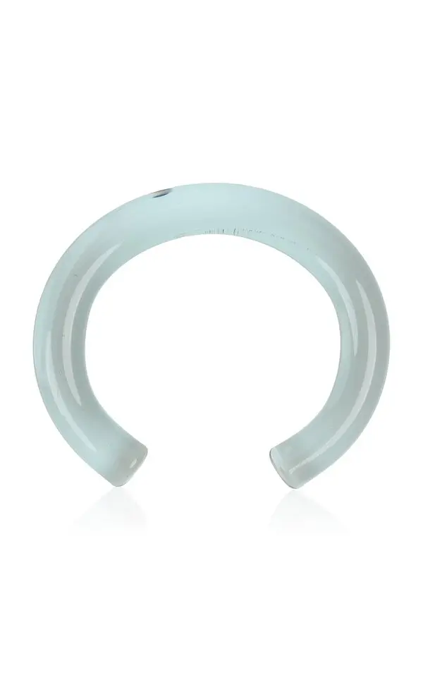 KEANE Glass Cuff - Light Blue