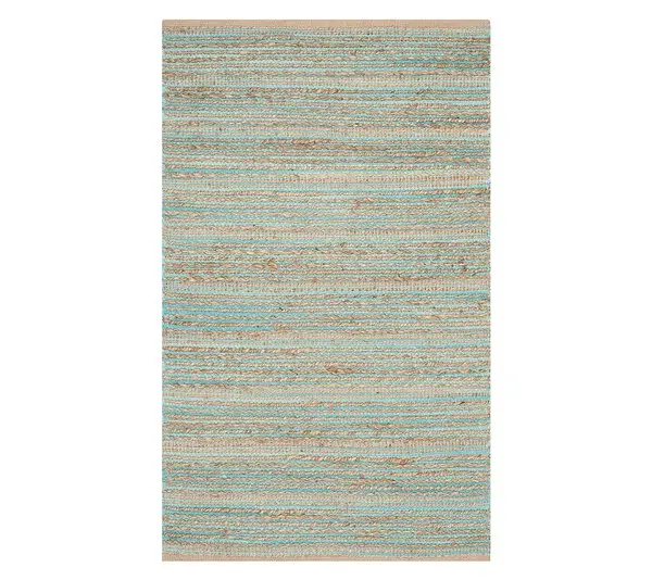 VALERIE PARR HILL Cape Cod Driftland 2'-6' X 4' Jute Rug Valer Ie - One-color