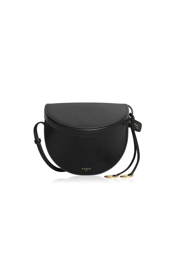 Alaïa Le Click Leather Crossbody Bag - Black