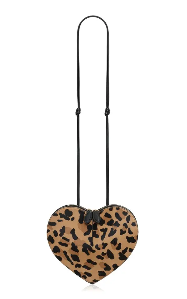 Alaïa Le Coeur Leopard-print Pony Hair Bag - Animal