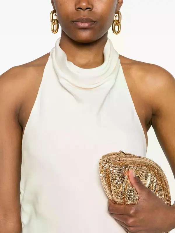 TOM FORD Halterneck Midi Dress - Neutrals