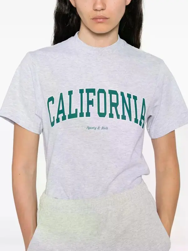 SPORTY & RICH Stretch-cotton T-shirt