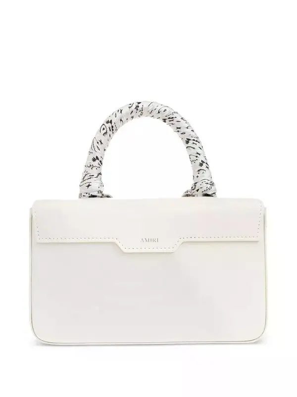 Amiri Tote Bag With Bandana Handle - Neutrals