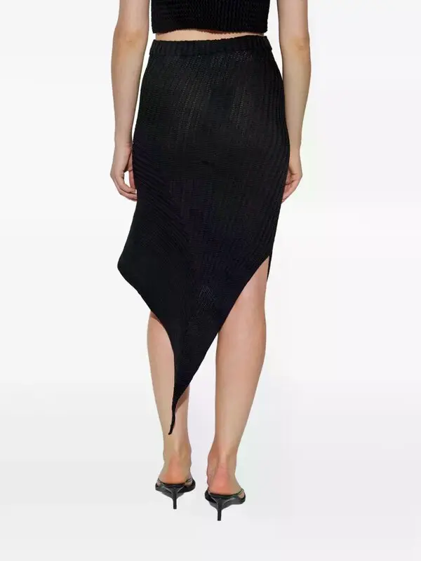 Issey Miyake Asymmetrical Mini Skirt