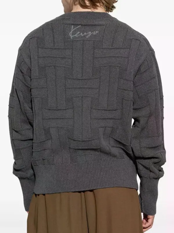 Kenzo Embossed-knit Sweater