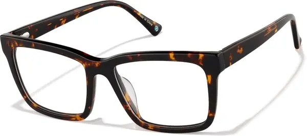 Zenni Classic Square Eyeglasses - Tortoiseshell