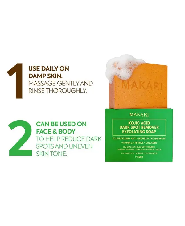 MAKARI Kojic Acid Dark Spot Remover - Multi Color Bottle