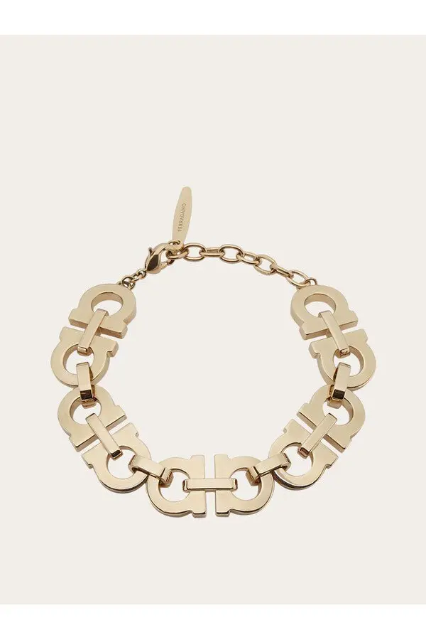 FERRAGAMO Gancini Link Bracelet - Gold