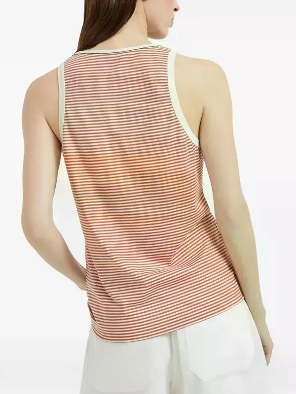 Brunello Cucinelli Striped Tank Top