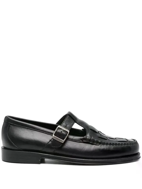 G.H.BASS Weejuns Fisherman Sandals - Black
