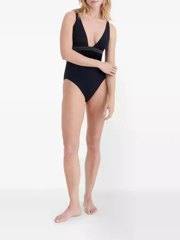 ERES Sillage Plunge-neck Swimsuit