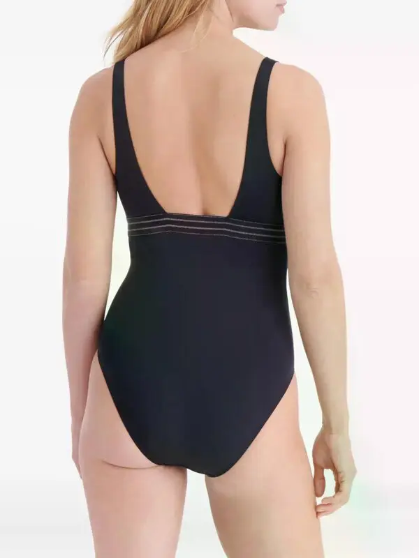 ERES Sillage Plunge-neck Swimsuit