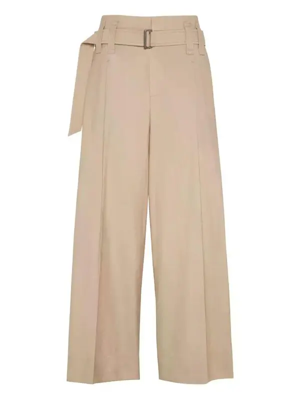 Brunello Cucinelli Belted Trousers